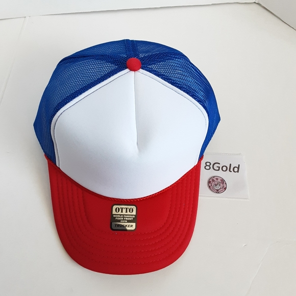 OTTO | Accessories | Otto Cap 5 Panel High Crown Mesh Back Trucker Hat ...